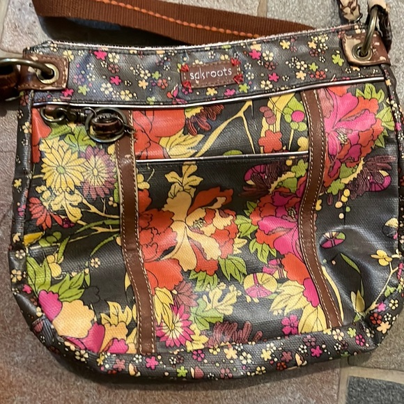 sak roots | Bags | Sakroots Fully Lined Floral Cross Body Bag | Poshmark